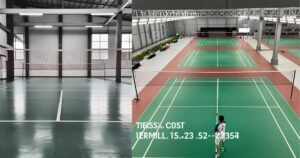 Badminton Court Size & Layout Guide: Dimensions and Pro Tips - SizeCrafter