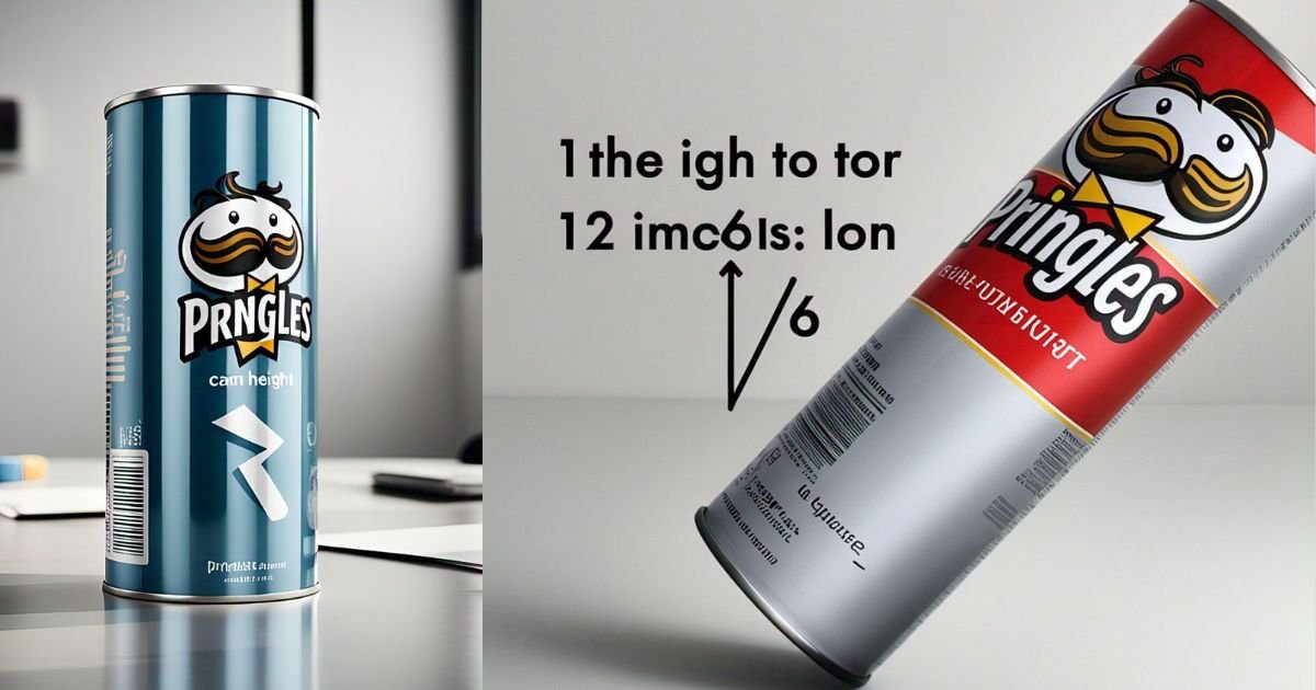 Pringles Can Dimensions: Size, Height, Length, & Diameter